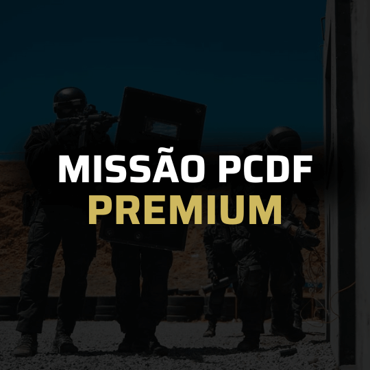 PCDF Premium, plano da turma Agente de Custódia PCDF 2025